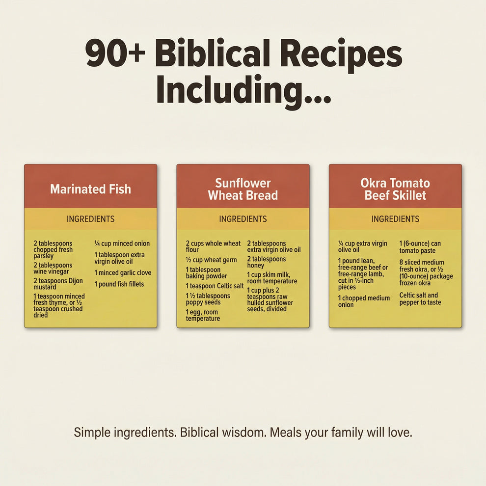 What Would Jesus Eat Cookbook: Eat Well. Feel Great. Live Longer ...